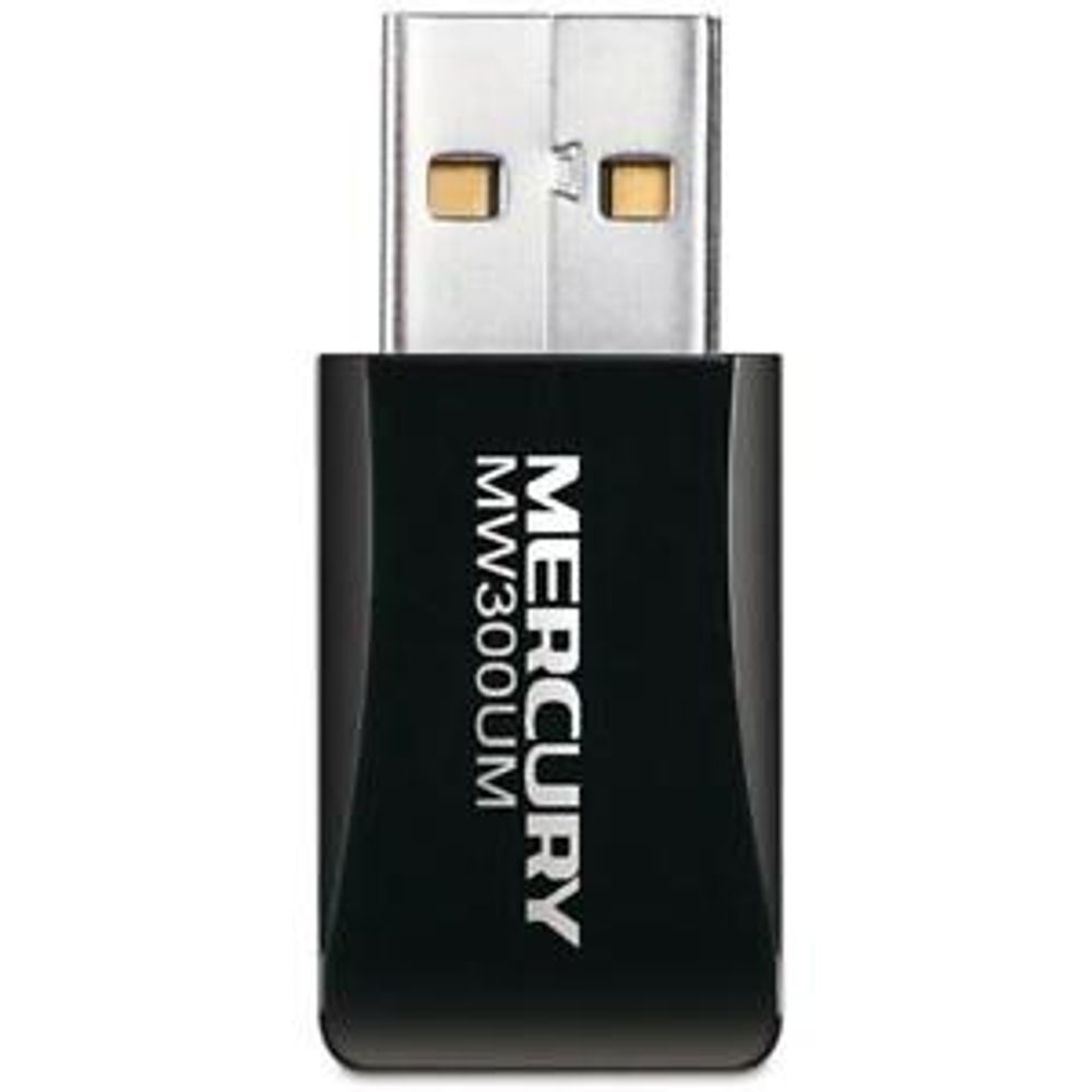 Adaptador Wireless USB Mercusys MW300UM 300Mbps | ChipByte Informática