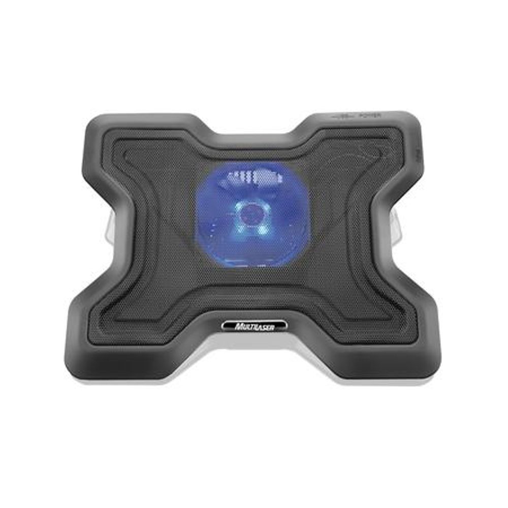 Base P/ Notebook Multilaser com Cooler LED Metal AC123 | ChipByte ...