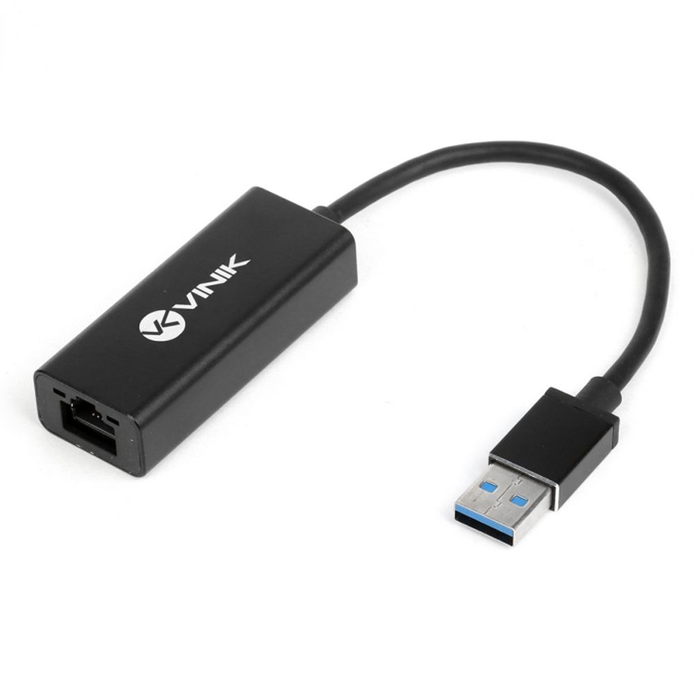 Conversor USB X RJ45 Vinik ADRJ45 Gigabit USB 3.0 | ChipByte Informática