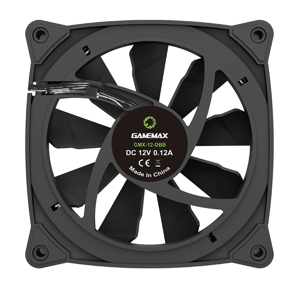 Cooler Fan Gamemax Big Bowl Vortex LED RGB 120mm - GMX-12-DBB ...