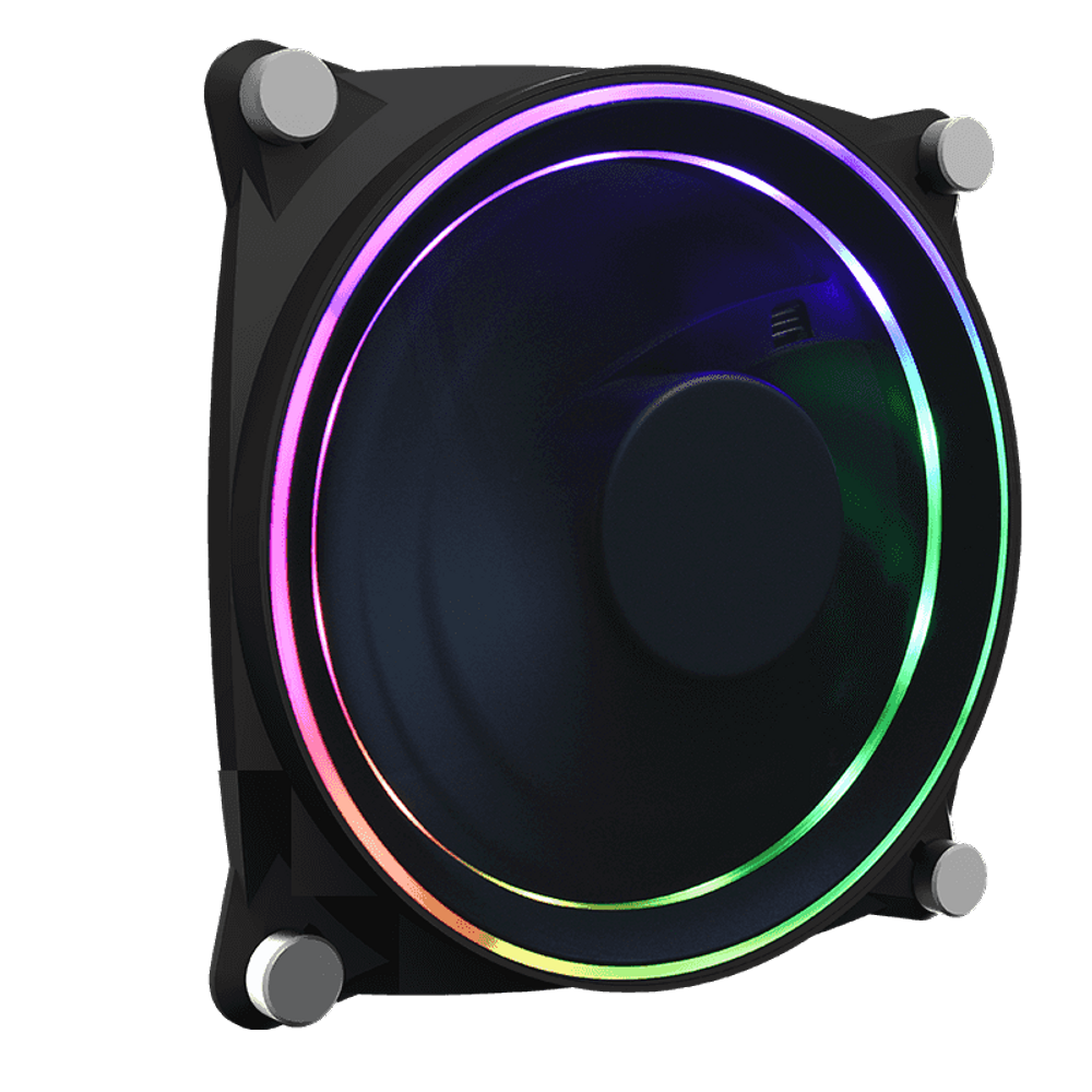 Cooler Fan Gamemax Big Bowl Vortex LED RGB 120mm - GMX-12-DBB ...