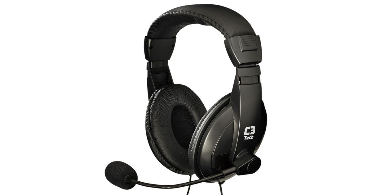 Fone de Ouvido C/ Microfone C3Tech Voicer Comfort | ChipByte Informática