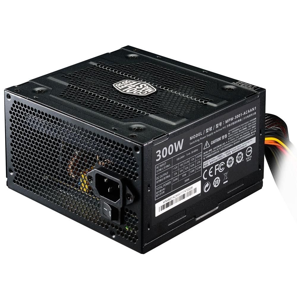 Fonte 300W CoolerMaster Elite V3 - MPW-3001-ACAAN1 | ChipByte Informática