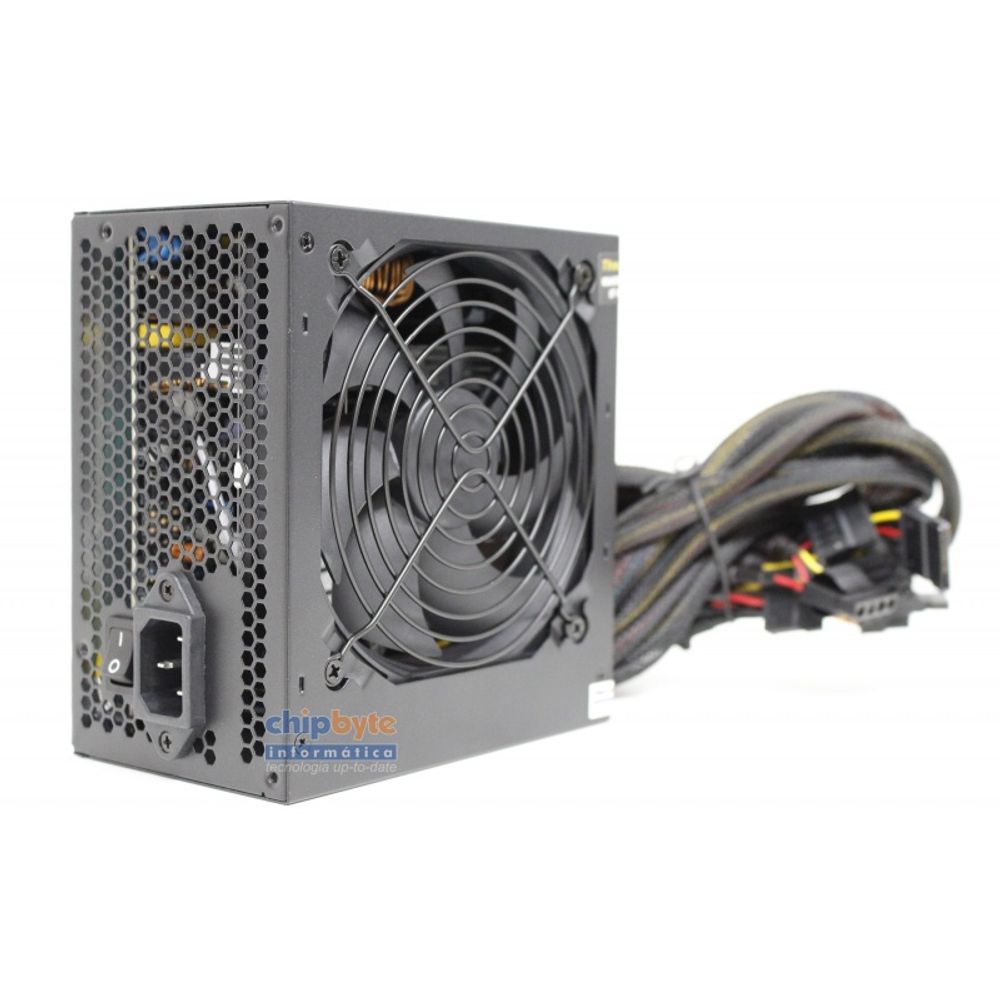 Fonte 600W TT Smart Thermaltake 80 Plus | ChipByte Informática
