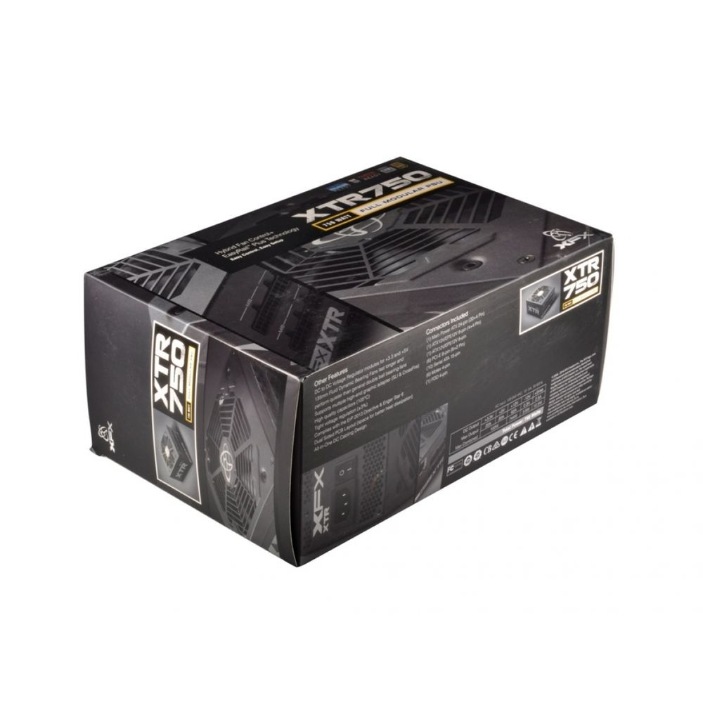 Fonte 750W XFX XTR Full Modular 80PLUS GOLD | ChipByte Informática