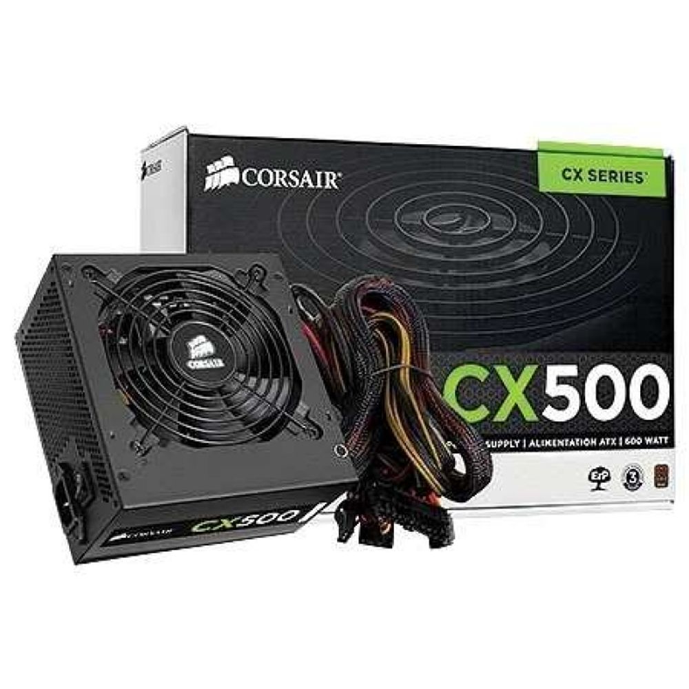 Fonte 500W Corsair CX500 80 Plus Bronze - CP-9020047-WW | ChipByte ...