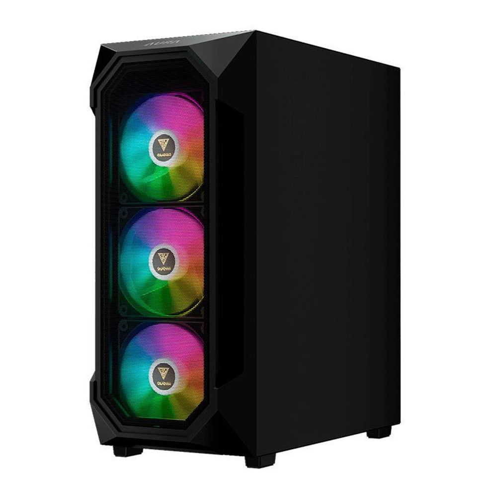 Gabinete Gamer Gamdias Aura GC1 Elite Preto Mid Tower Lateral em Vidro ...