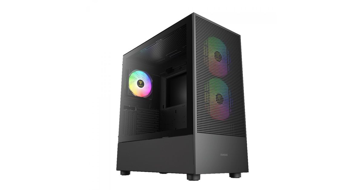 Gabinete Gamer Gamdias Talos E3 Mesh Elite Preto Mid Tower Lateral em ...