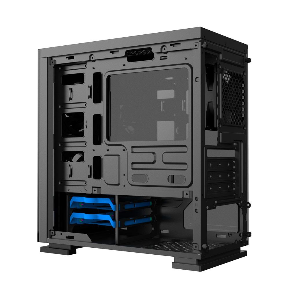 Gabinete Gamer Gamemax H605-TA LED Azul | ChipByte Informática