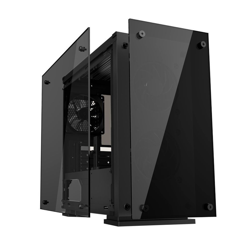 Gabinete Gamer Gamemax H605-TA LED Azul | ChipByte Informática