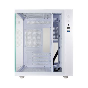 Gabinete Gamer K-Mex Aquario Branco CG-W2SB Mid Tower Lateral em Vidro ...