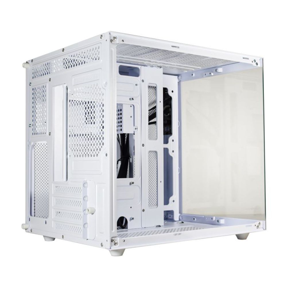 Gabinete Gamer K-Mex Aquario Branco CG-W2SB Mid Tower Lateral em Vidro ...