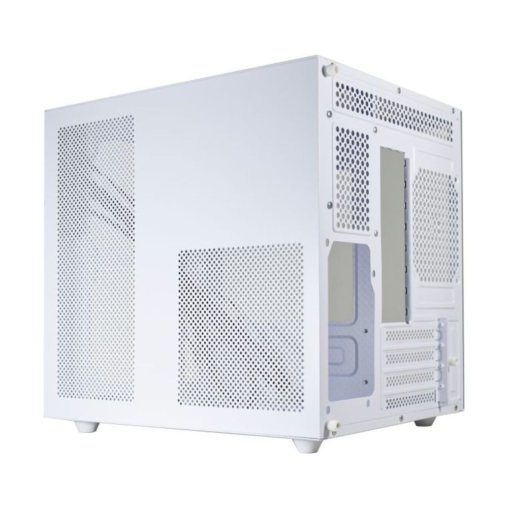 Gabinete Gamer K-Mex Aquario Branco CG-W2SB Mid Tower Lateral em Vidro ...