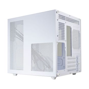 Gabinete Gamer K-Mex Aquario Branco CG-W2SB Mid Tower Lateral em Vidro ...