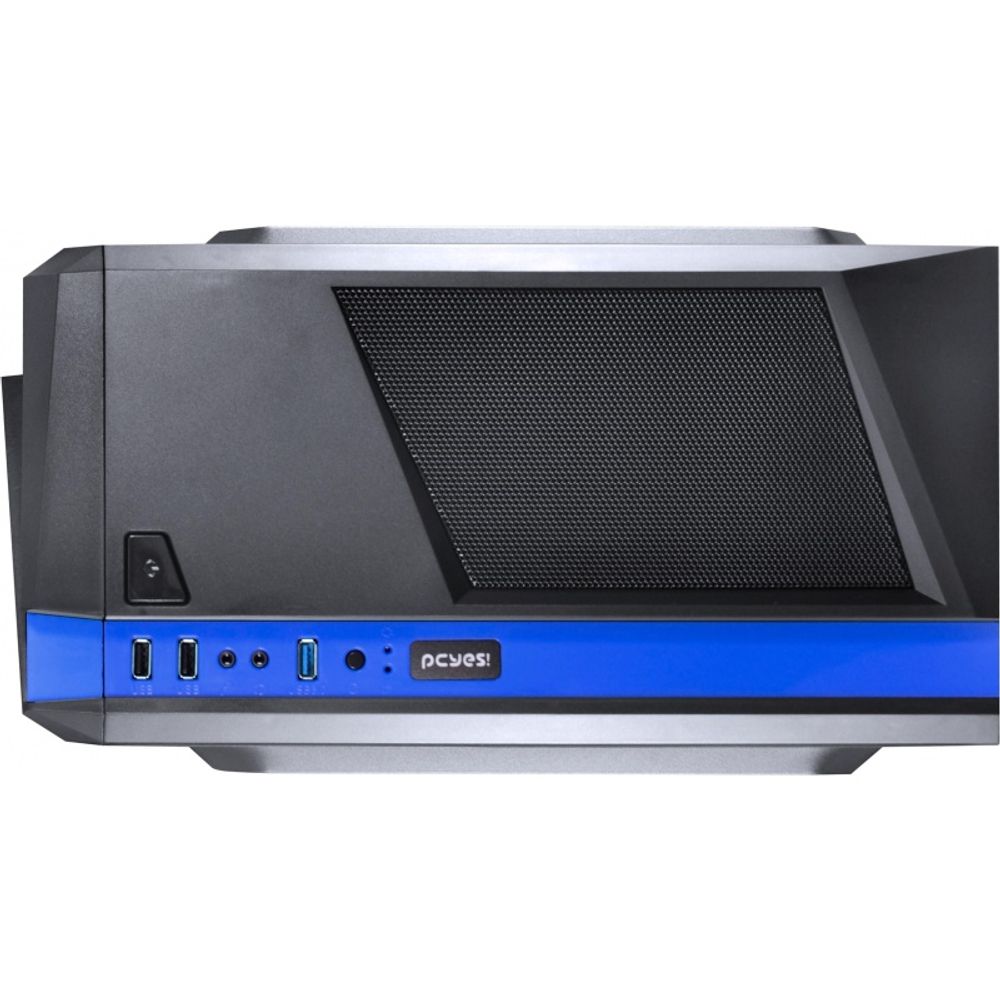 Gabinete Gamer Pcyes Dwarf Azul | ChipByte Informática