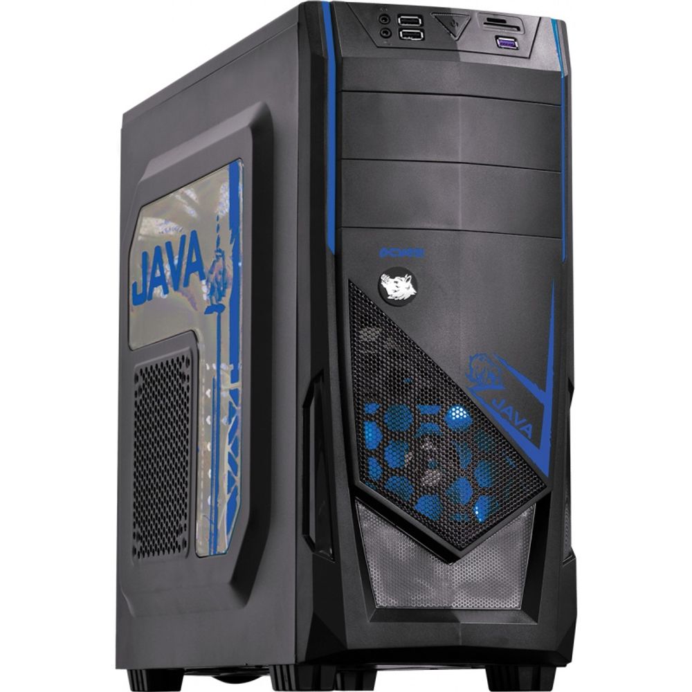 Gabinete Gamer Pcyes Java Azul | ChipByte Informática
