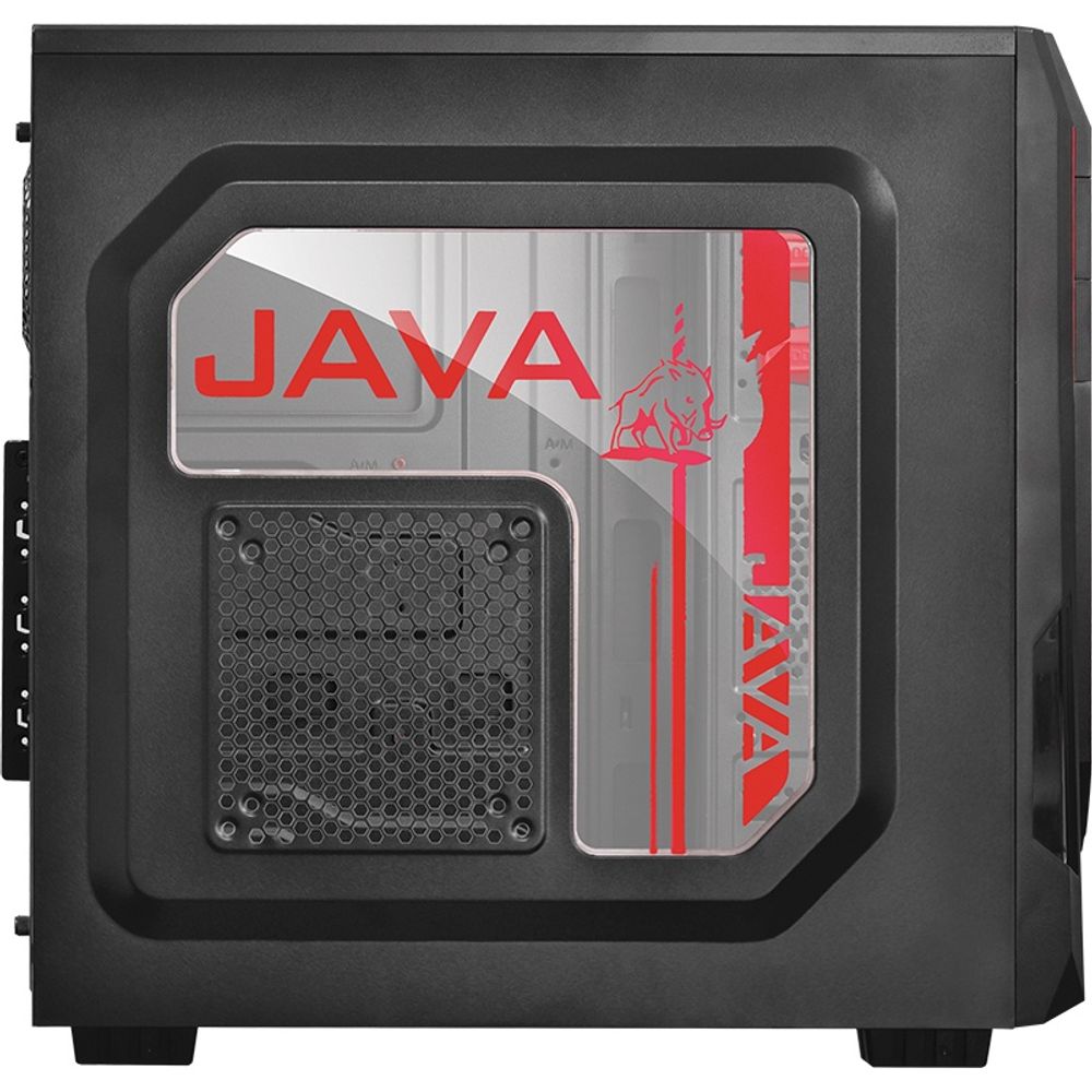Gabinete Gamer Pcyes Java Vermelho | ChipByte Informática