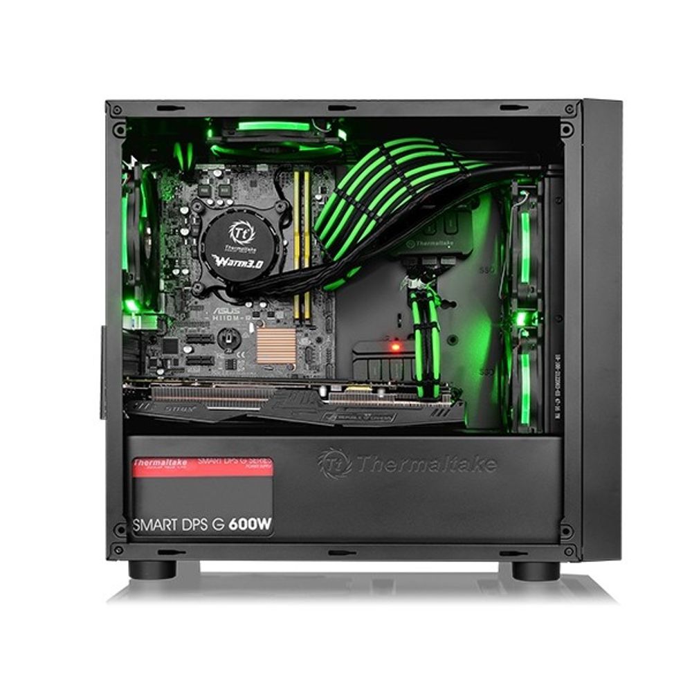 Gabinete Gamer Thermaltake Versa H17 - CA-1J1-00S1WN-00 | ChipByte ...