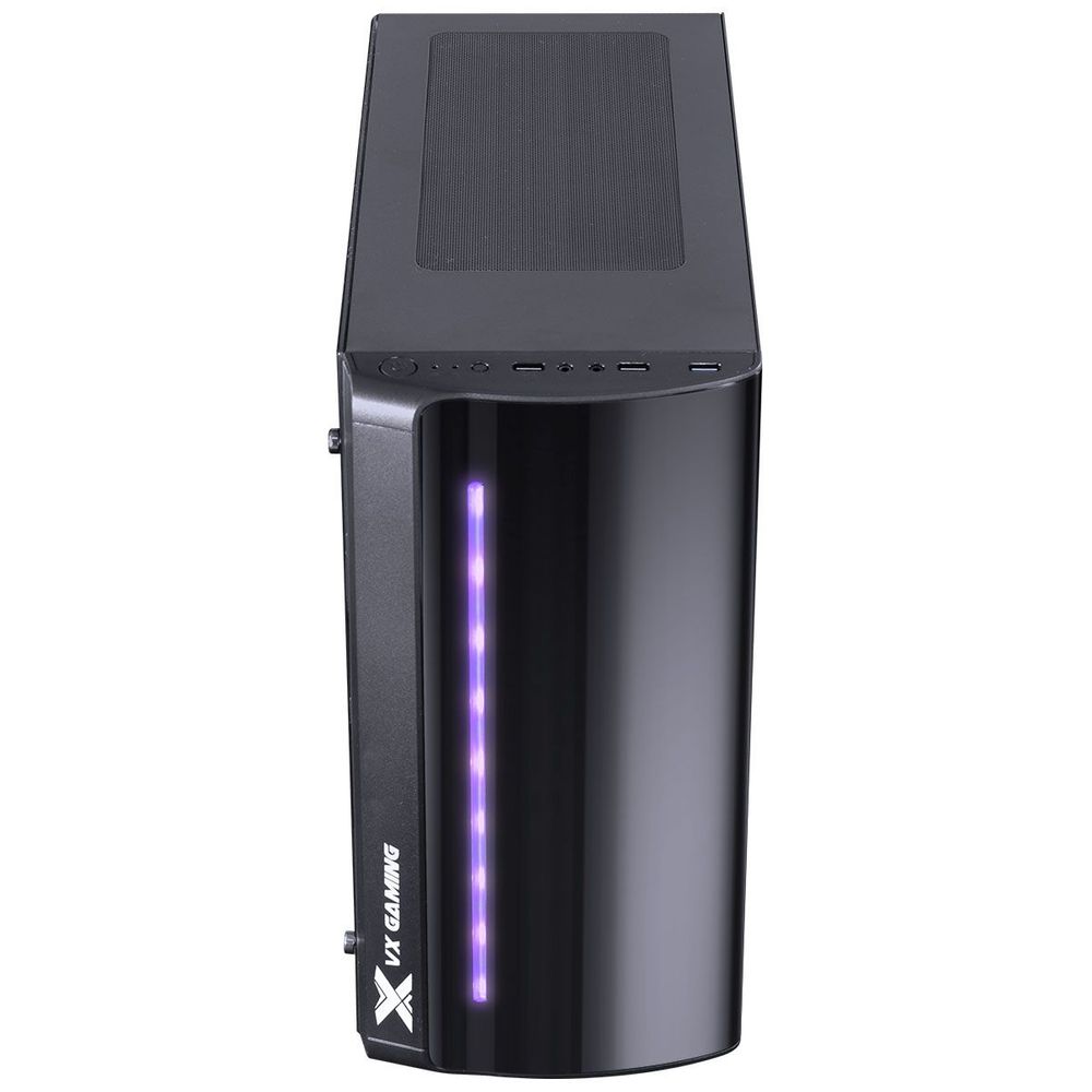 Gabinete Gamer Vinik Spectrum VX Gaming Preto SP7LAF - LED RGB 7 Cores ...