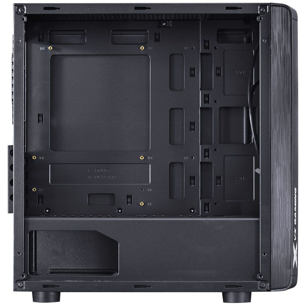 Gabinete Gamer Vinik Spectrum VX Gaming Preto SP7LAF - LED RGB 7 Cores ...