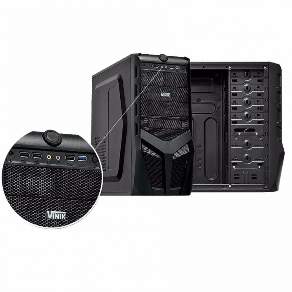 Gabinete Gamer Vinik Thunder VX | ChipByte Informática