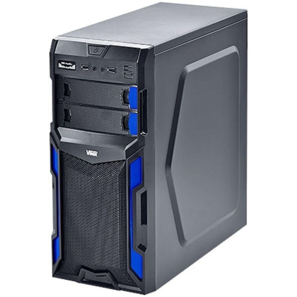 Gabinete Gamer Vinik Typhoon VX Azul | ChipByte Informática