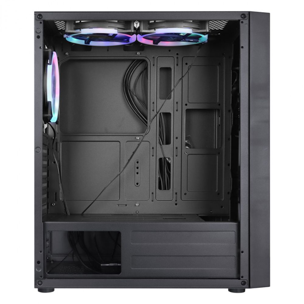 Gabinete Gamer Vinik VX Gaming Antares Preto Com Vidro Temperado e 3 X Fans RGB Frontal ...