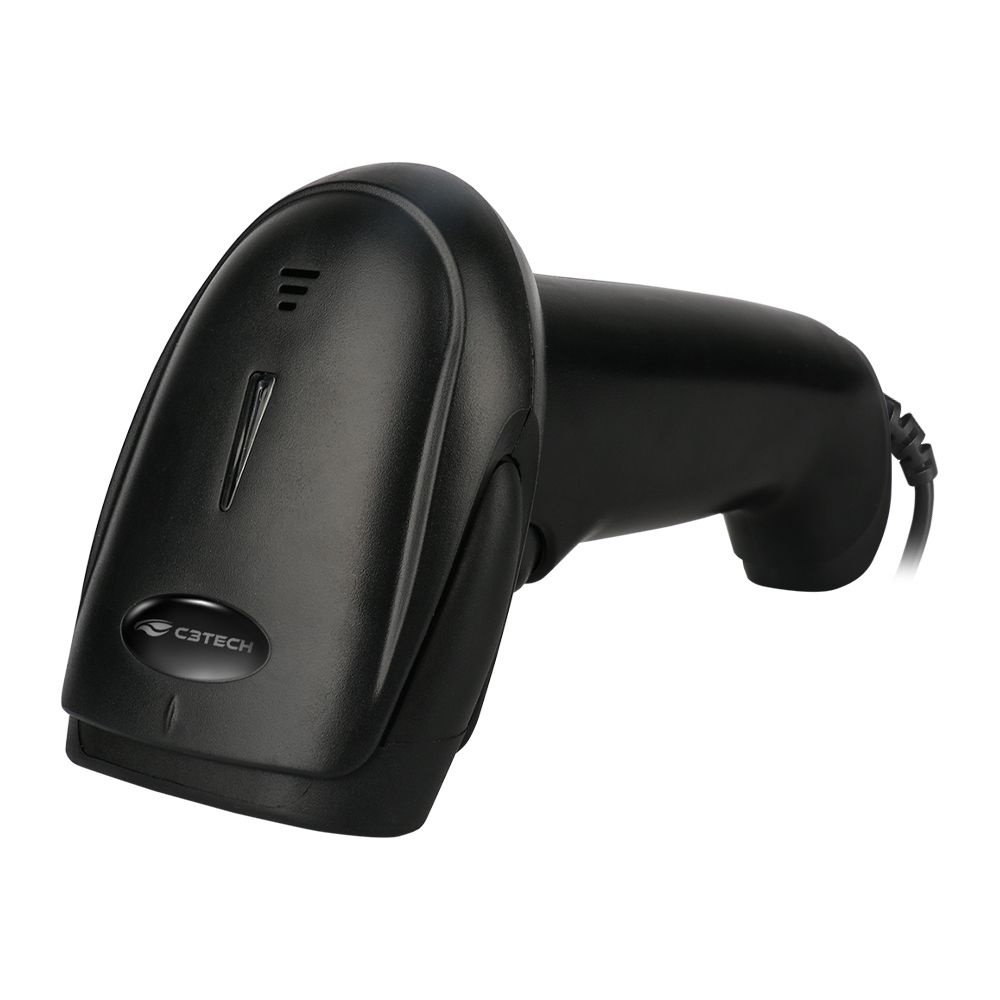Leitor de Código de Barras Laser C3Tech LB-110BK USB - Faz Leitura de ...