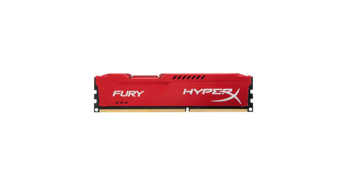 Memoria DDR3 8GB 1600Mhz Kingston HyperX Fury Red Series | ChipByte Informática