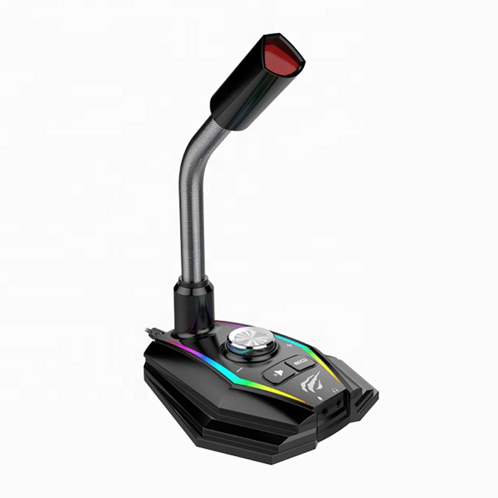 Microfone Havit Gamenote HV-GK56 RGB USB | ChipByte Informática