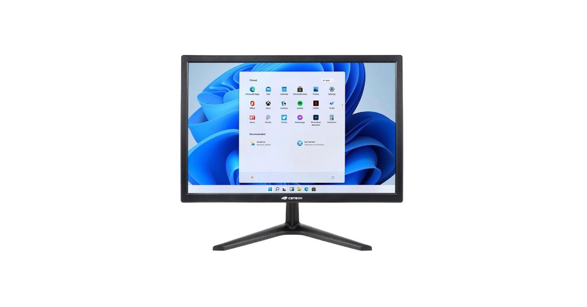 Monitor C3Tech 19.5" LED IPS MR-19 VGA/HDMI | ChipByte Informática