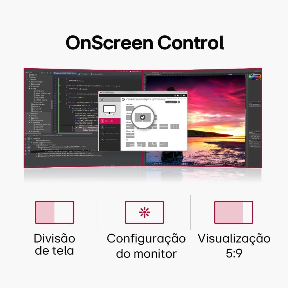 Monitor LG 29" LED IPS Ultra Wide 75Hz 5ms Freesync FULL HD HDMI DisplayPort Som Integrado ...