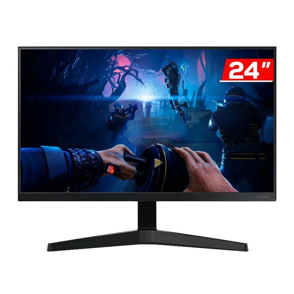 Monitor Samsung 24" Gamer LED IPS T350 FULL HD HDMI 75Hz 5ms Freesync ...