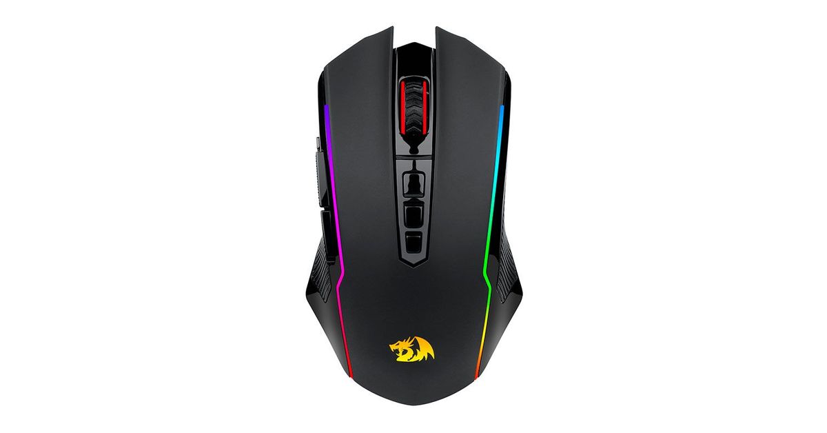 Mouse Gamer Sem Fio Redragon NIX RGB Preto 10000DPI 8 Botões - M914-RGB | ChipByte Informática