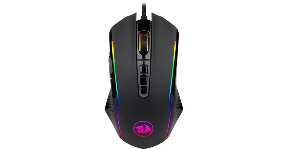 Mouse Gamer USB Redragon Ranger RGB Preto 12400DPI 9 Botões - M910-RGB | ChipByte Informática
