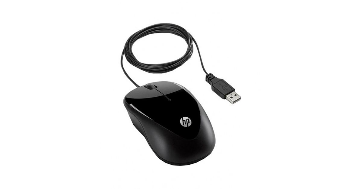 Mouse USB HP X1000 H2C21AA 1000DPI | ChipByte Informática