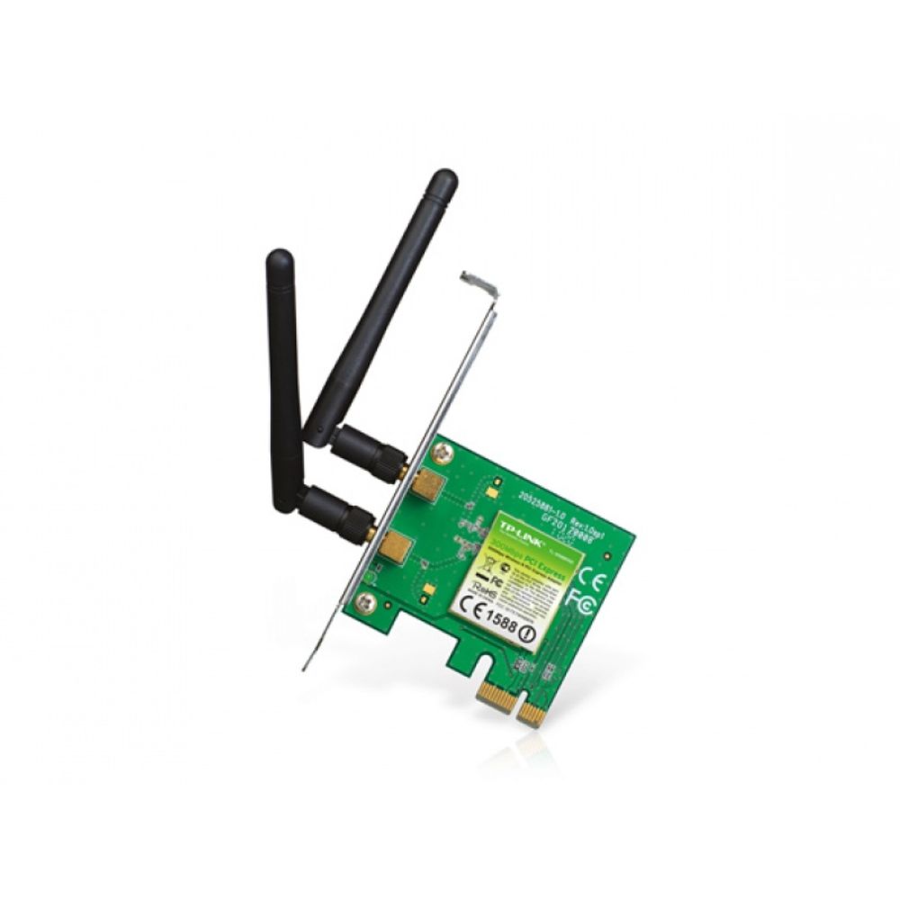 Placa de Rede Wireless TP-Link PCI Express TL-WN881ND 300Mbps ...