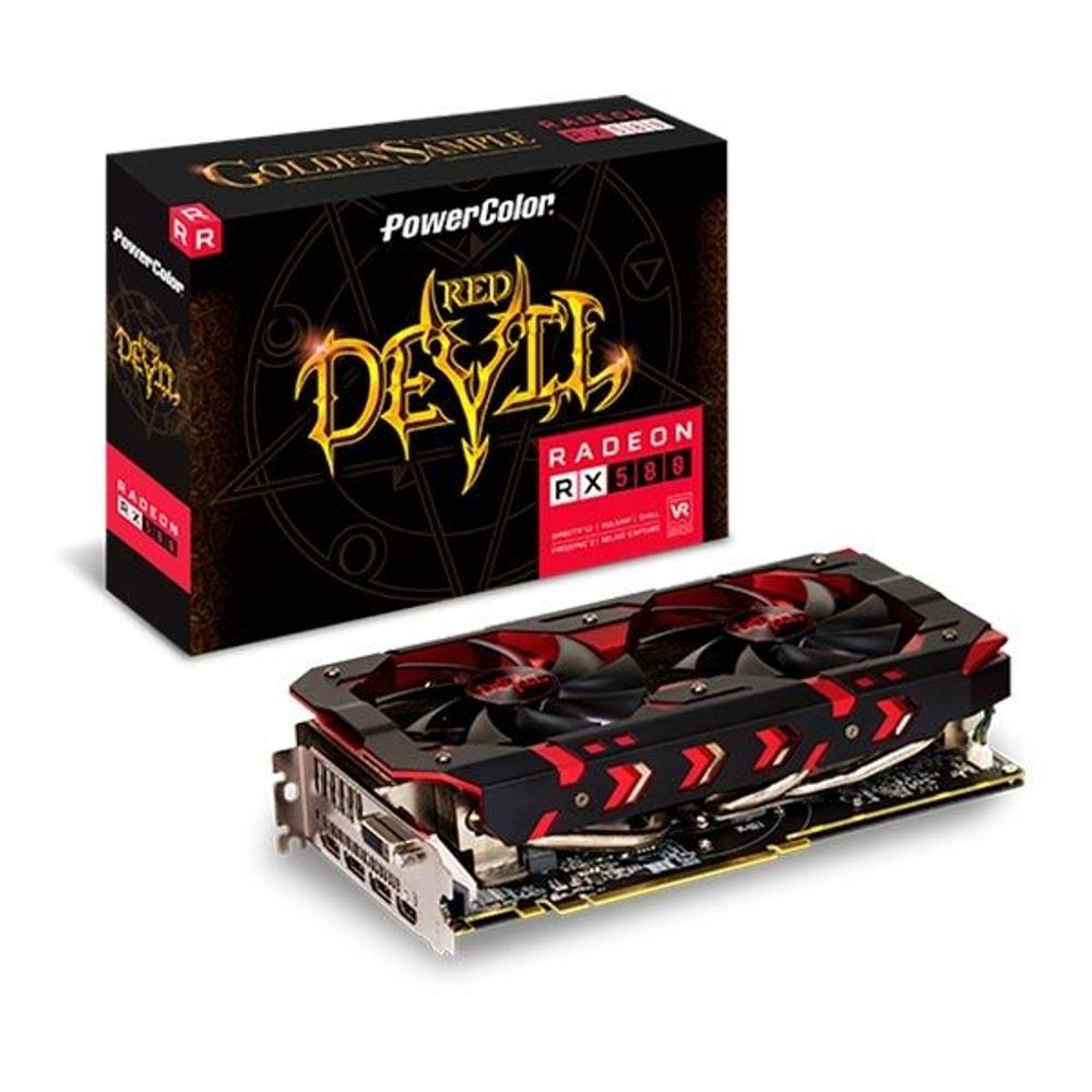 Placa de Video 8GB Radeon RX 580 Power Color RED DEVIL | ChipByte ...