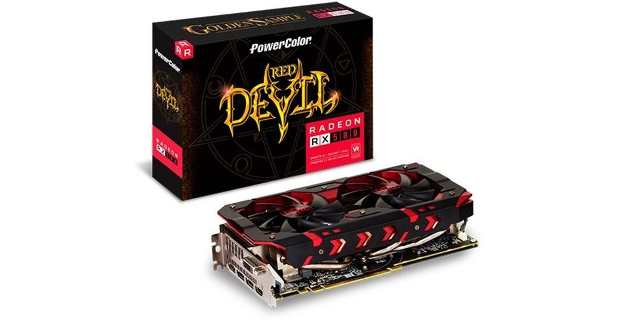 Placa de Video 8GB Radeon RX 580 Power Color RED DEVIL | ChipByte ...
