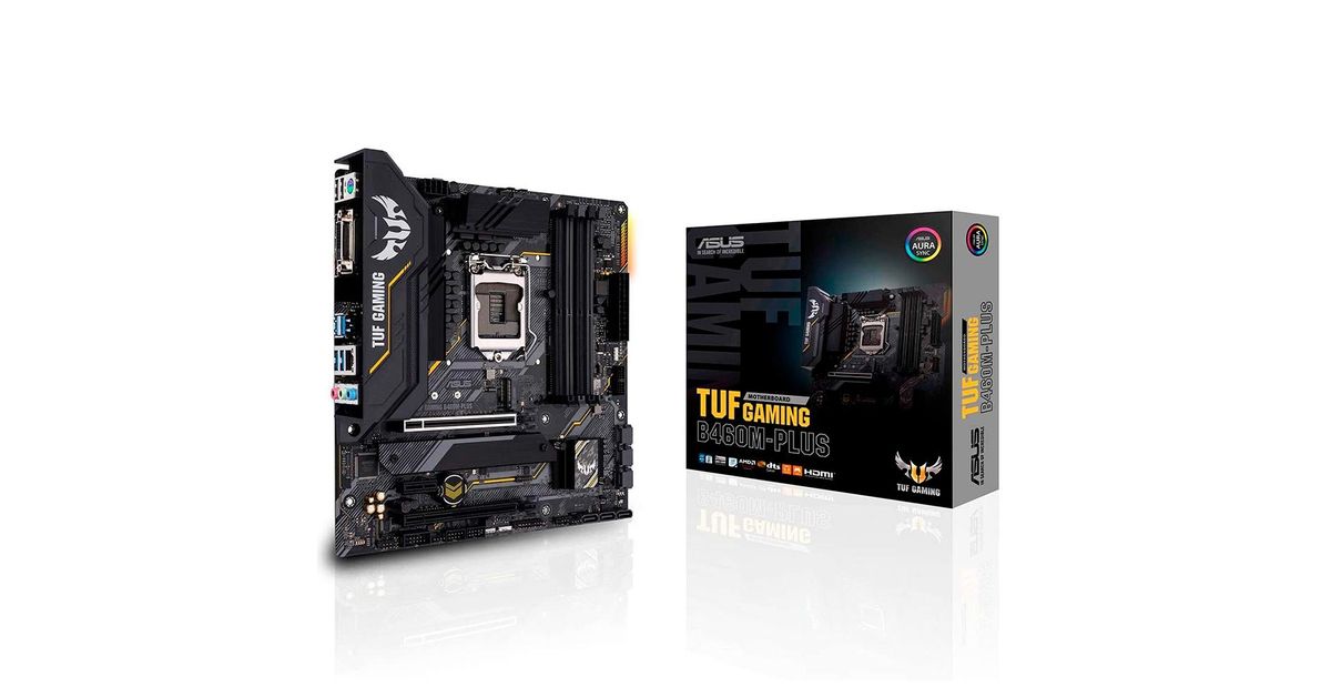 Placa Mãe Asus B460M PLUS TUF GAMING Intel LGA1200 Chipset INTEL B460 ...