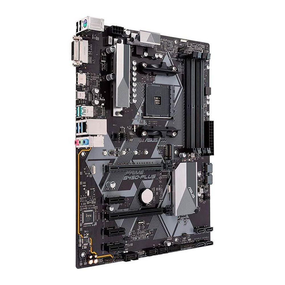 Placa Mãe Asus PRIME B450-PLUS Socket AM4 Chipset AMD B450 DDR4 ...
