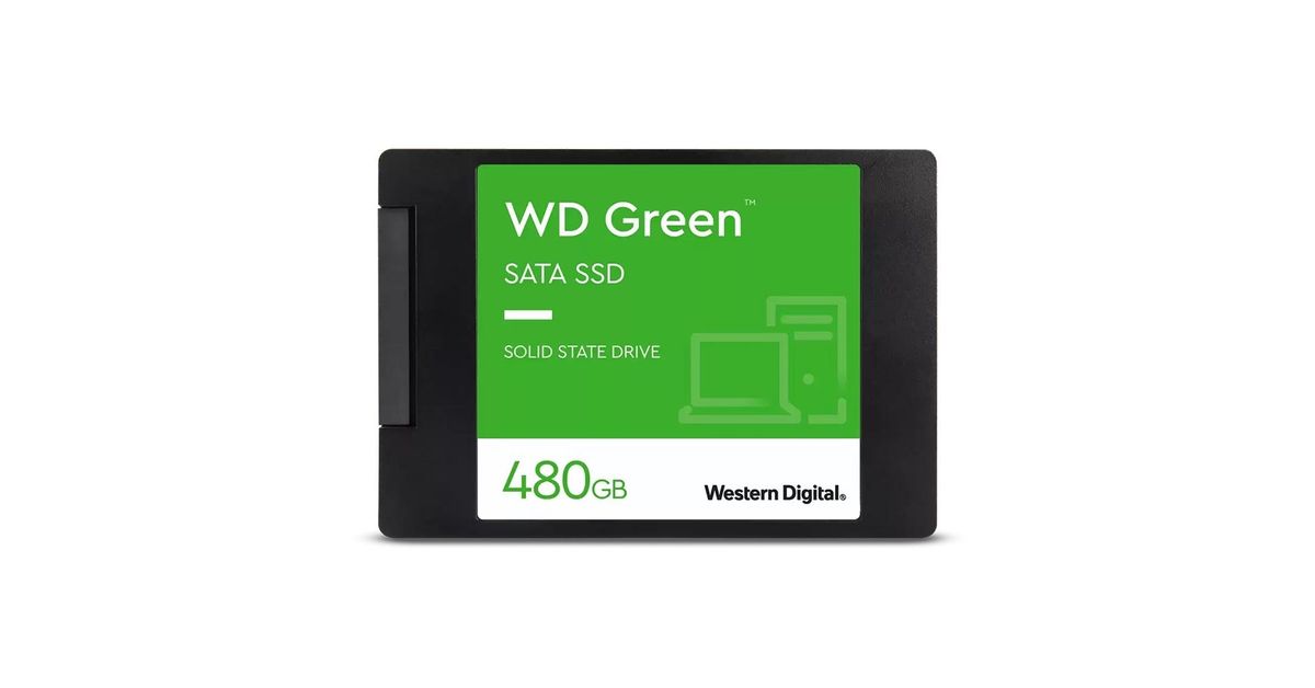 SSD WD Green 480GB WDS480G3G0A | ChipByte Informática