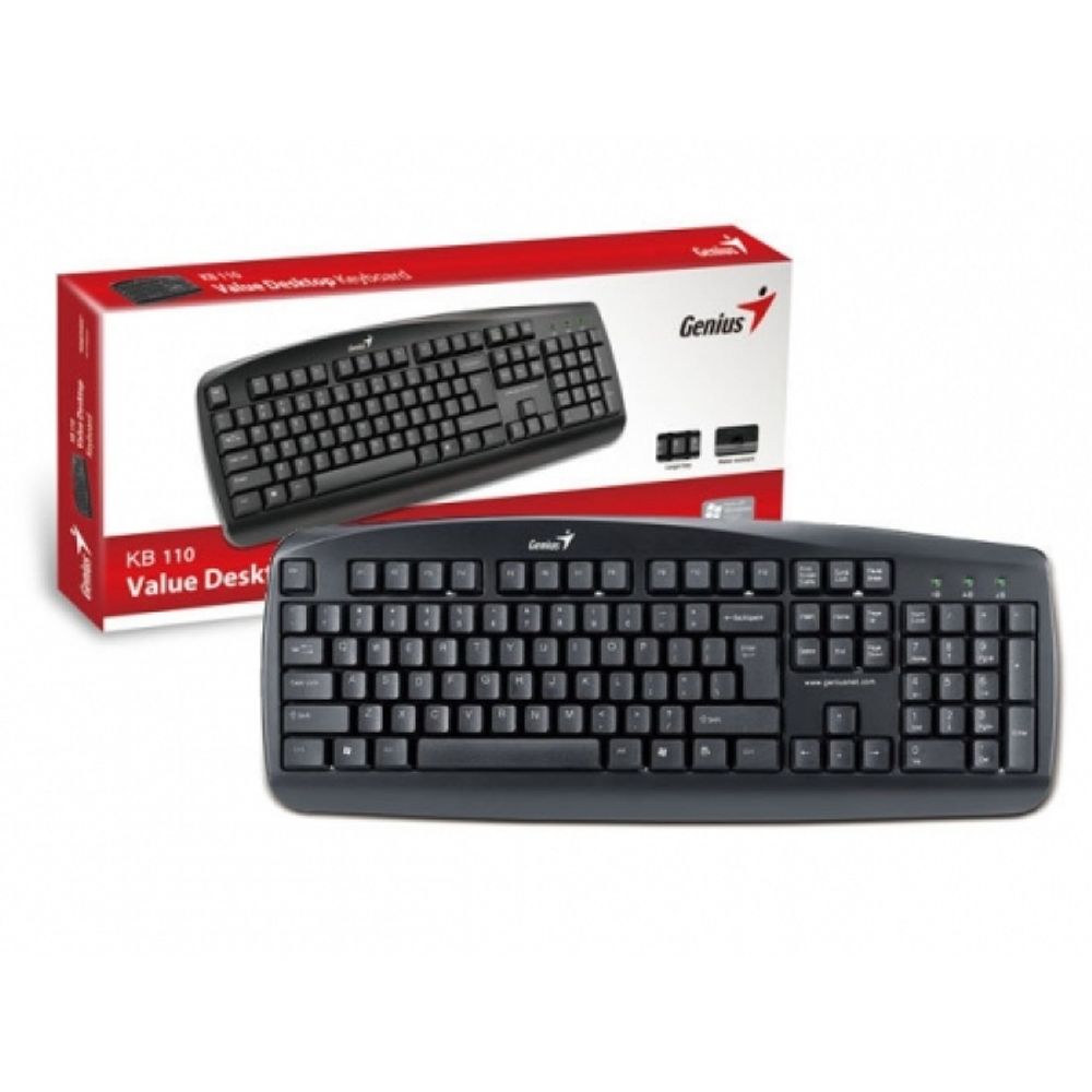 Teclado USB Genius KB-110 | ChipByte Informática
