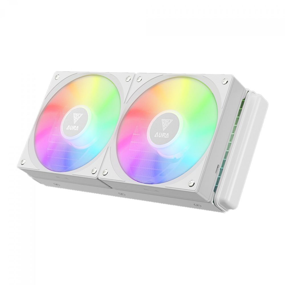 Water Cooler Gamdias Aura GL 240 V2 WH Branco 240MM ARGB | ChipByte Informática